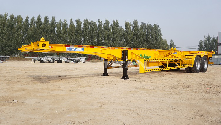 What is the difference between different container chassis trailer?