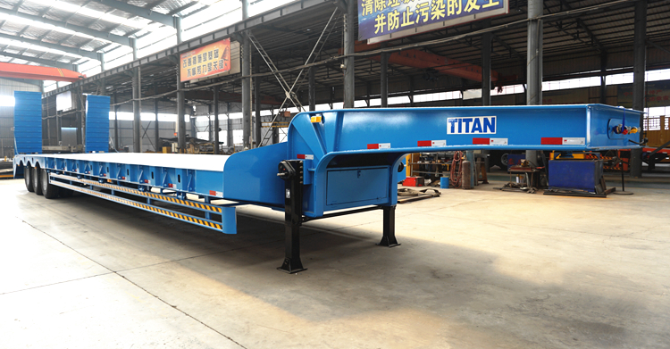 What is The Production Process of TITAN Semi Low Loader Trailer?