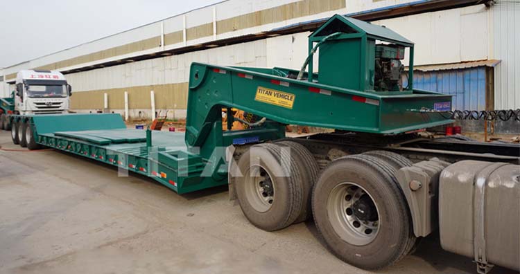 Characteristics of Detachable Gooseneck Lowboy Trailer
