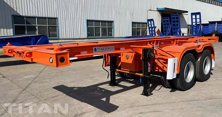 Chasis de contenedor de 2 ejes y 20 pies a la venta en Chile