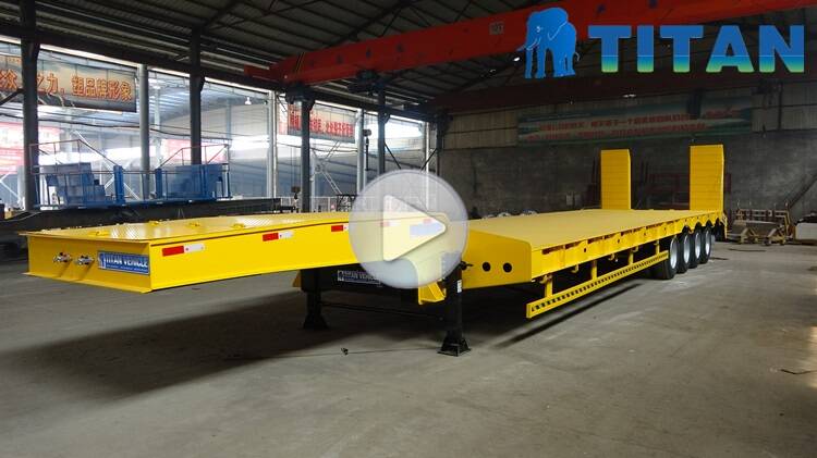 Step Deck Trailer | Low Bed Truck Price-TITAN Vehicle