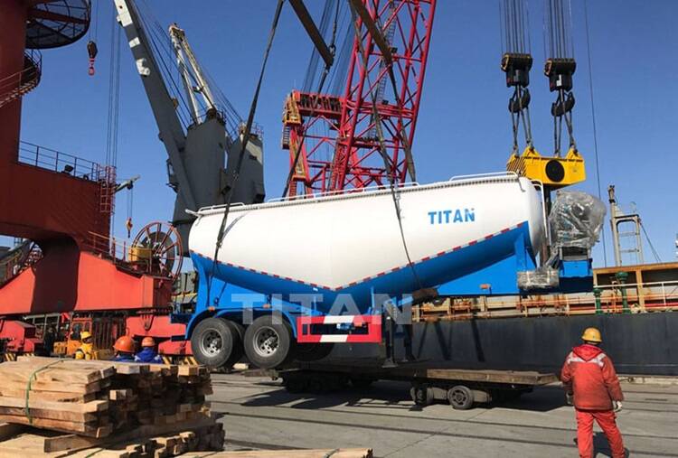 Remolque de camión de cemento a granel | Petroleros de cemento en polvo ...