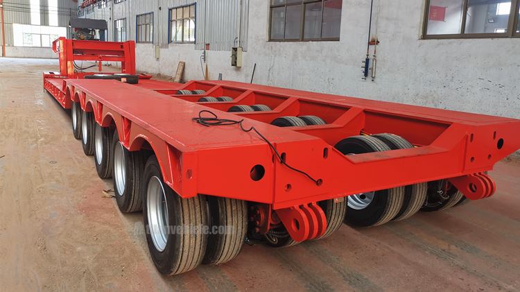 Remolque Lowboy desmontable 150T a la venta en Senegal