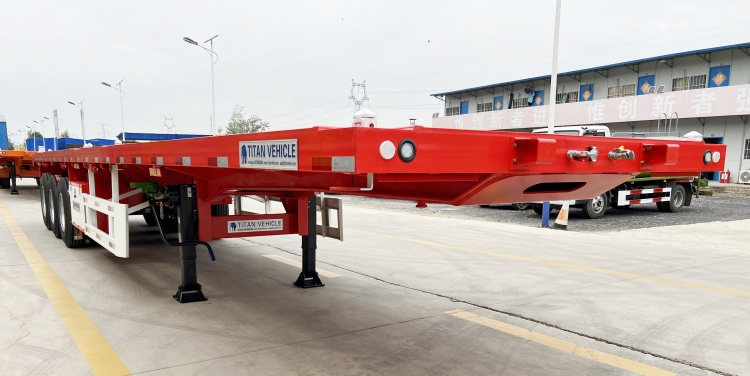 Remolque de plataforma de 40 pies en venta cerca de mí en Tanzania | Precios de remolques de ...