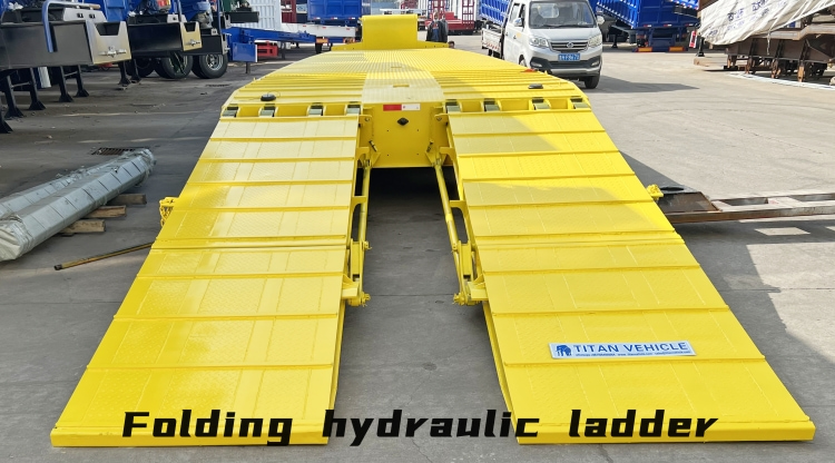 Semirremolque de plataforma baja de 3 ejes y 60 toneladas a la venta en Colombia