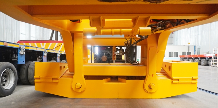 Remolques Lowboy de cuello de cisne desmontables hidráulicos de 100 ...