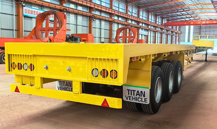 Remolque de plataforma extensible a la venta en México