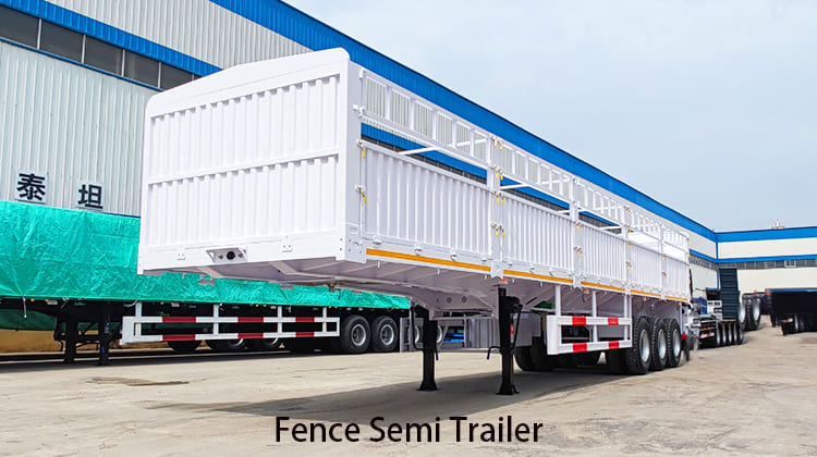 Semirremolque de valla de 60 toneladas a la venta en Filipinas, Phili