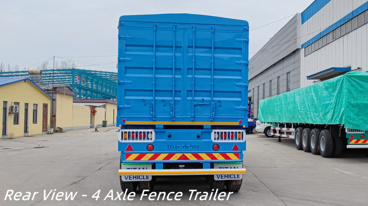 Remolque valla de 4 ejes y 80 toneladas en venta en Mozambique