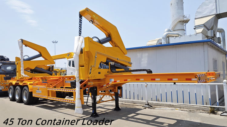 Remolque de carga lateral para contenedores de 40 pies en venta en ...