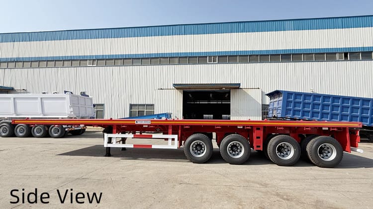 Precios de remolques de plataforma de 4 ejes y 40 pies en Trinidad y Tobago