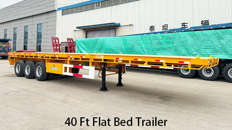 Remolque de plataforma plana de 40 pies a la venta en Filipinas, Batangas