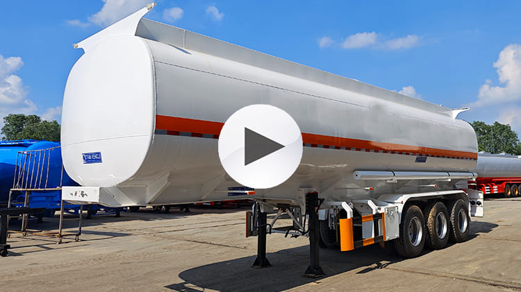 Remolque de transporte cisterna de combustible con eje de 45000 litros a la venta en Jamaica