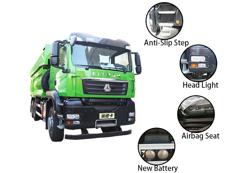 Camión volquete Sitrak Howo C7H 440/540 usado a la venta en Camerún