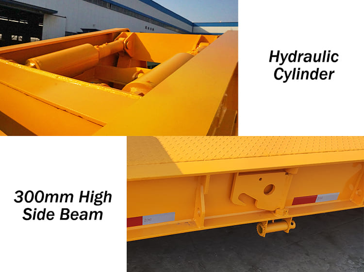 Camión de plataforma baja de 60 toneladas en venta en Uruguay | Semirremolque de plataforma baja