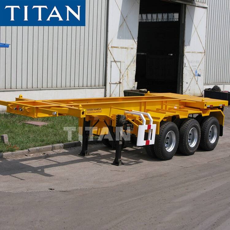 20 FT Container Trailer For Sale | 20 Foot Container Chassis