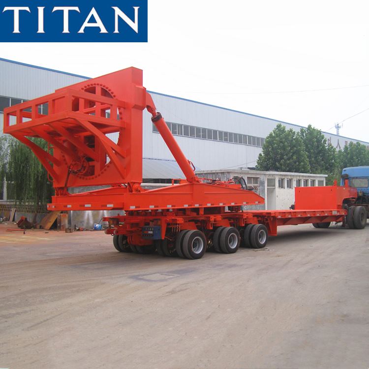 Tower Carrier Wind Tower Trailer for transporting wind blades