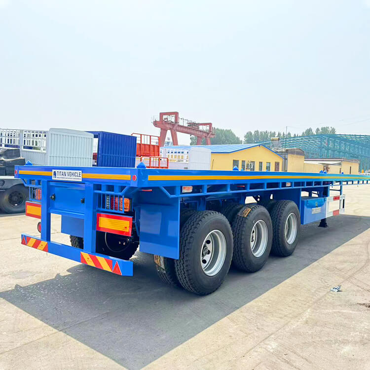 Remolque plataforma de 3 ejes a la venta en México