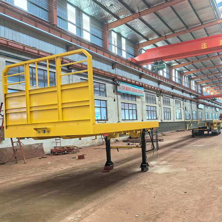 Remolque de plataforma extensible a la venta en México