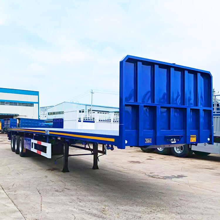 Semirremolque plataforma plana de 3 ejes y 40 pies a la venta en Panamá