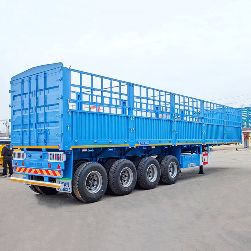 Remolque valla de 4 ejes y 80 toneladas en venta en Mozambique