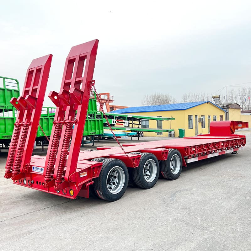 Remolque de plataforma baja de 3 ejes a la venta en Filipinas, Batangas