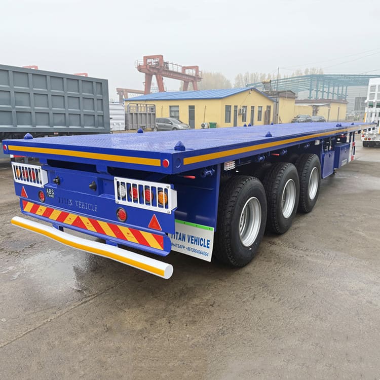 Remolque de plataforma de tres ejes nuevo 2025 a la venta cerca de mí en Jamaica
