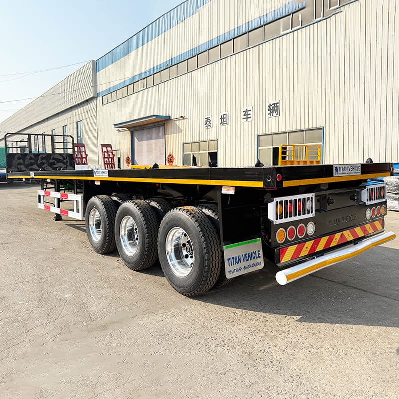 Semirremolque de plataforma plana de 3 ejes en venta en Costa Rica