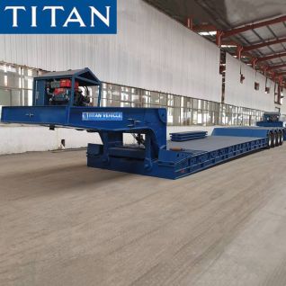 Remolque Lowboy Step Deck con Dolly a la venta cerca de mí en Tanzania